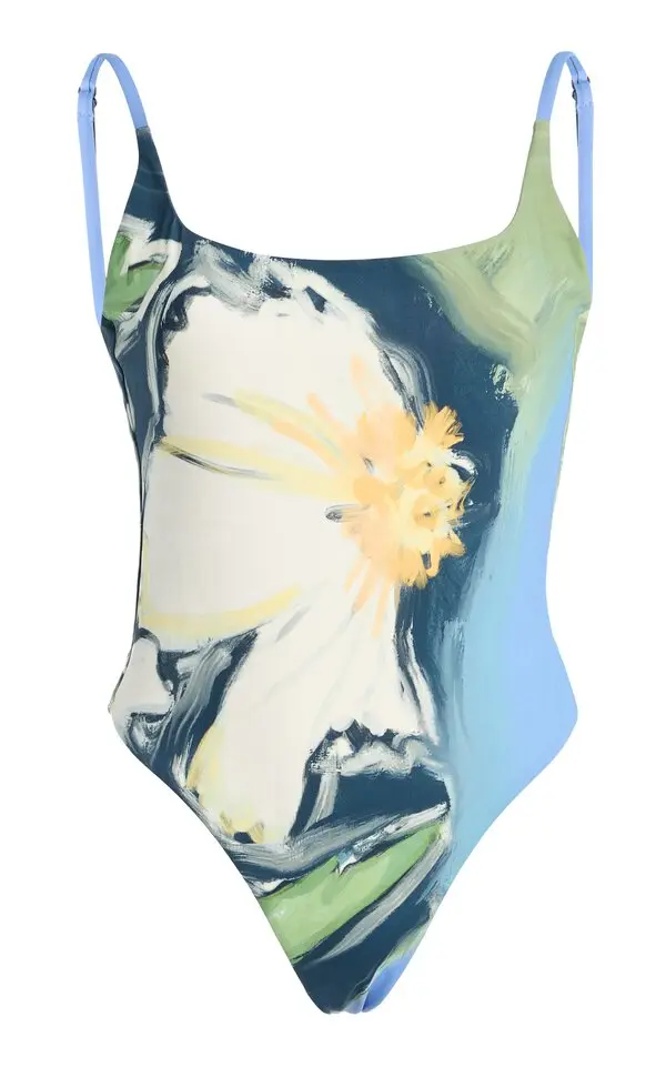 Significant Other Enid Maillot Swimsuit - Blue