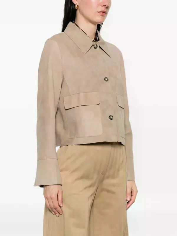 LEATHER AUTHORITY Flap-pocket Jacket