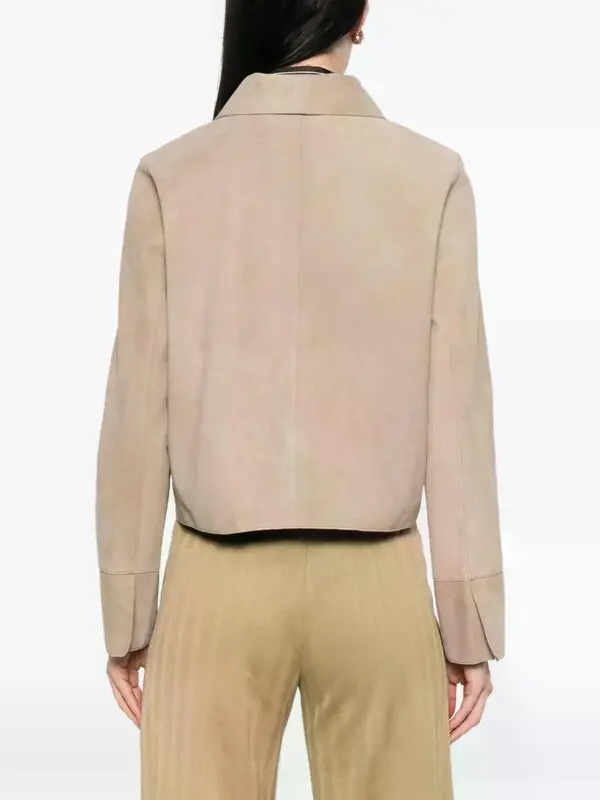 LEATHER AUTHORITY Flap-pocket Jacket