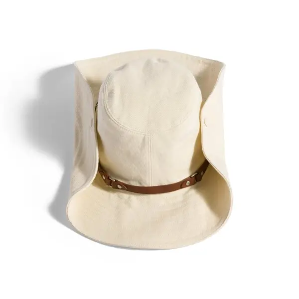 Miu Miu Drill Cowboy Hat - Ecru