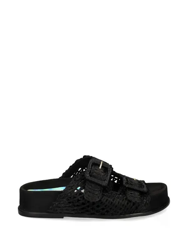 RAS Buckled Platform Sandals
