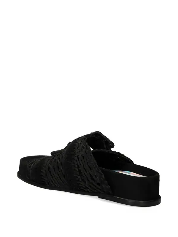 RAS Buckled Platform Sandals