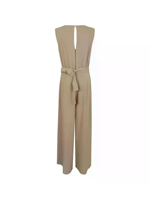 P.a.r.o.s.h Floral-embellished Jumpsuit - Neutrals