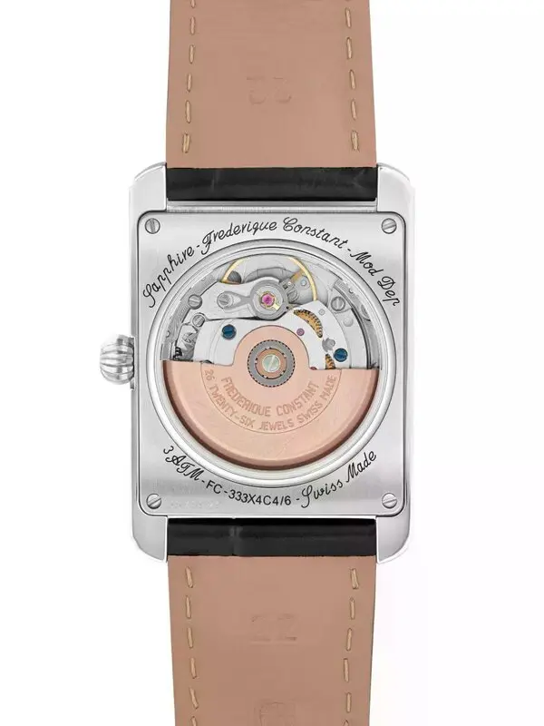 FREDERIQUE CONSTANT Classics Carrée 42mm Watch - Silver