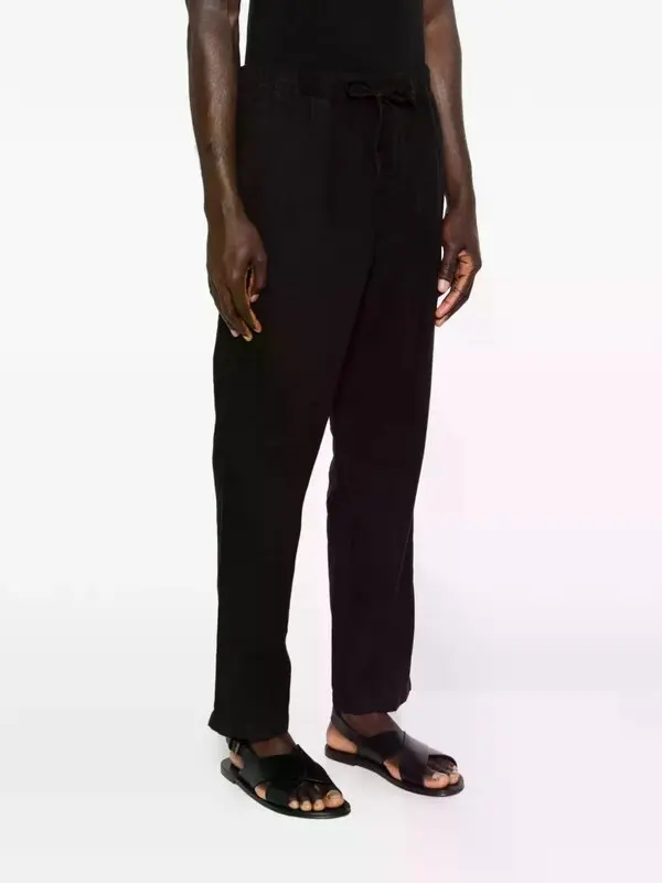 120% Lino Drawstring Trousers