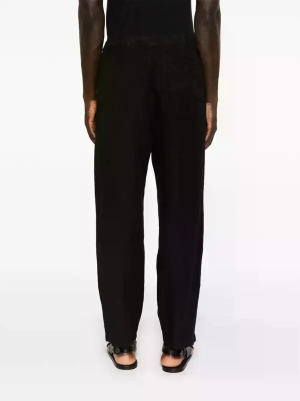 120% Lino Drawstring Trousers