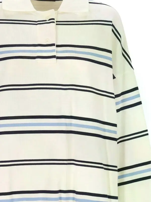 ELEH Striped Collared Knitwear