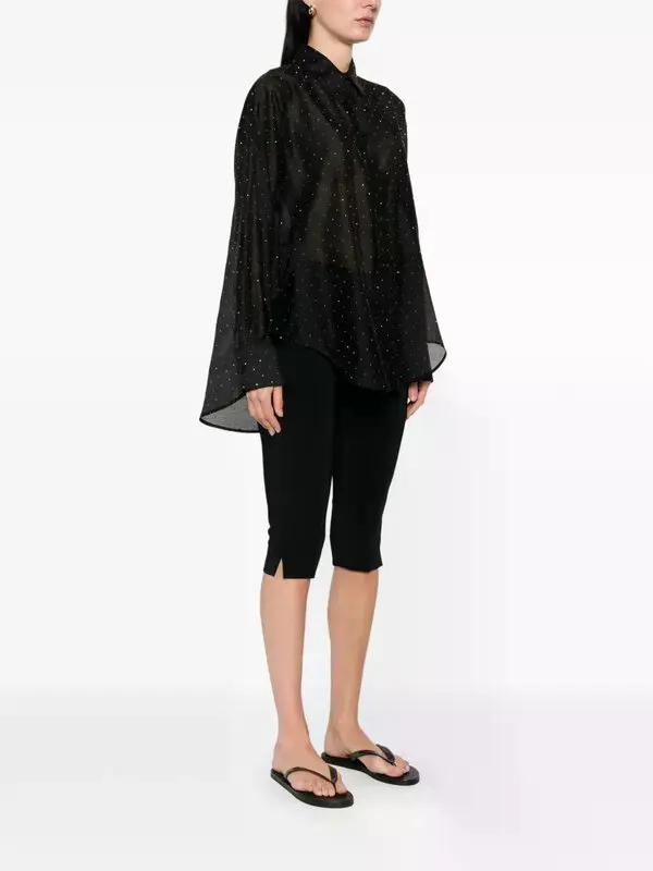 MANUEL RITZ Embellished Collared Shirt
