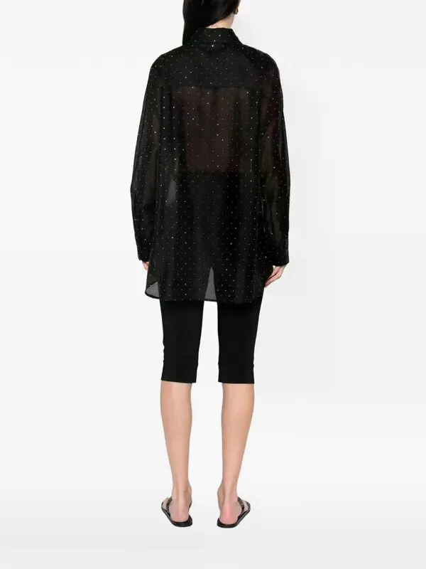 MANUEL RITZ Embellished Collared Shirt