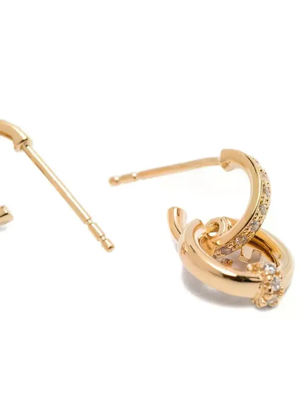 Fendi Logo Earrings