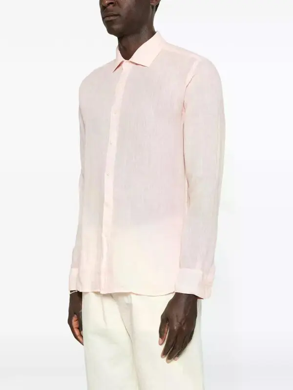 120% Lino Buttoned Shirt - Pink