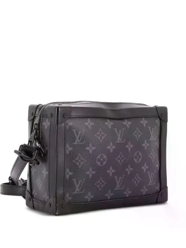 LOUIS VUITTON Soft Trunk Monogram Eclipse Canvas Shoulder Bag