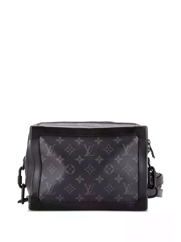 LOUIS VUITTON Soft Trunk Monogram Eclipse Canvas Shoulder Bag