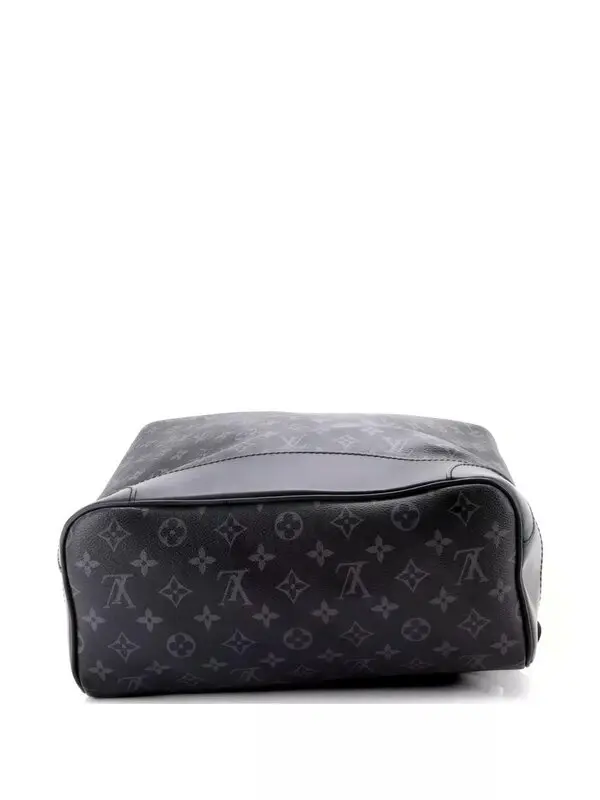LOUIS VUITTON Steamer Monogram Eclipse Canvas Backpack - Black