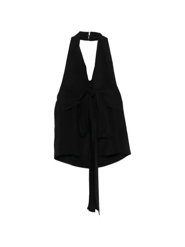 ELEH Tie-front Sleeveless Top