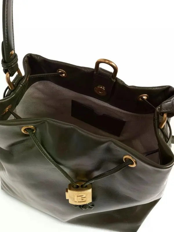 Balmain Leather Backpack