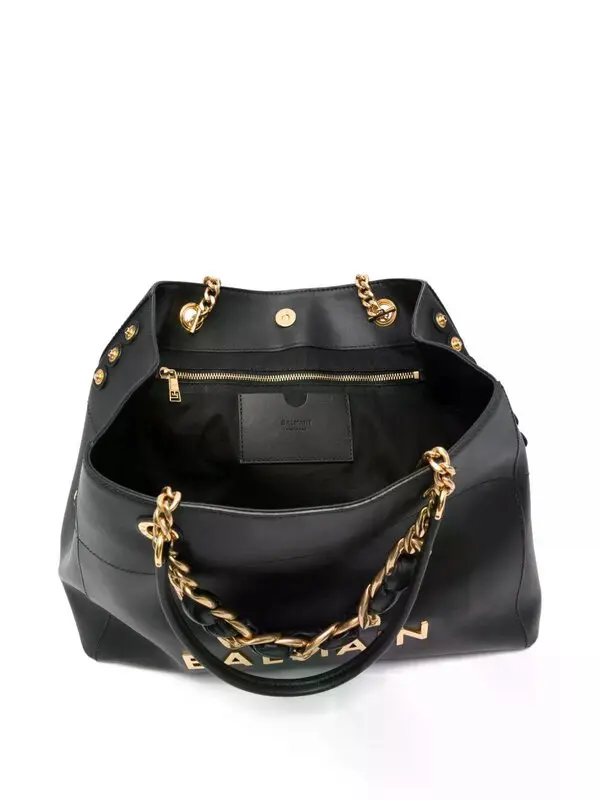 Balmain Logo-plaque Shoulder Bag