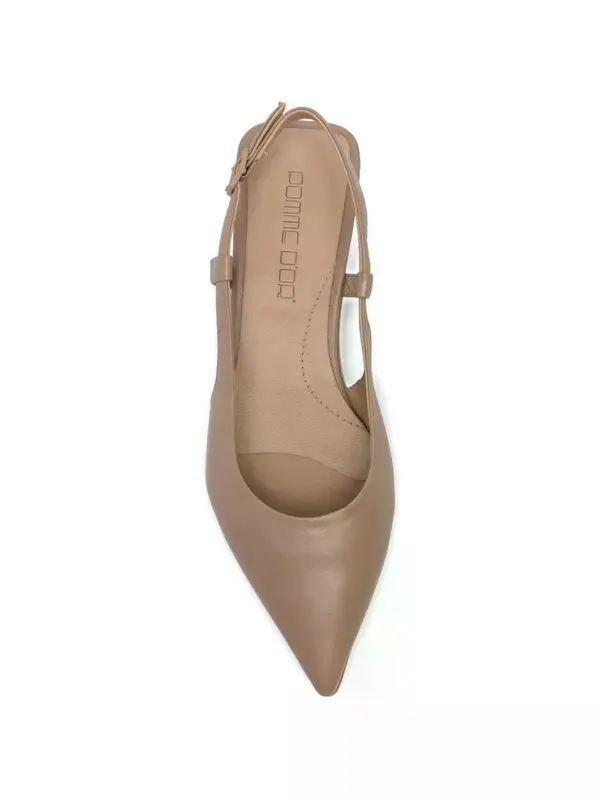 POMME D´OR Pointed Slingback Pumps