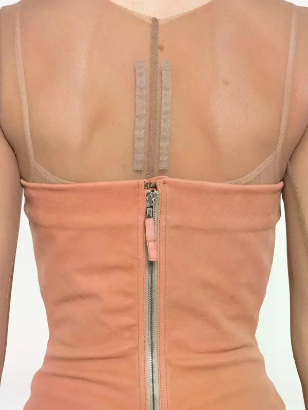 Rick Owens Bustier Leather Top