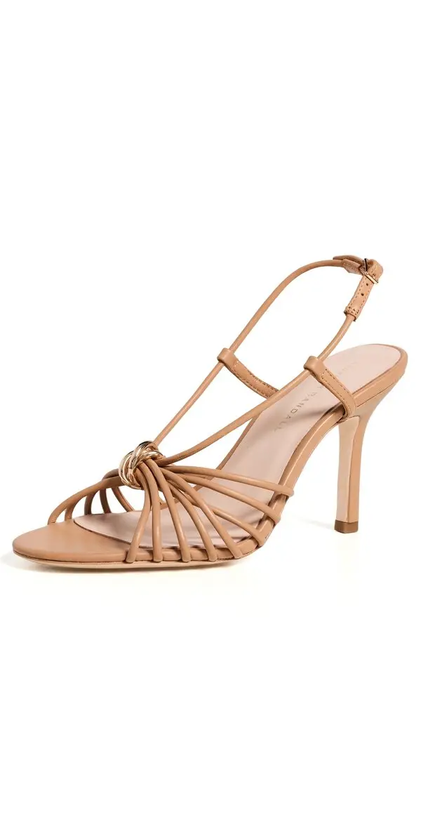 LOEFFLER RANDALL Mareka Strappy Heels - Dune