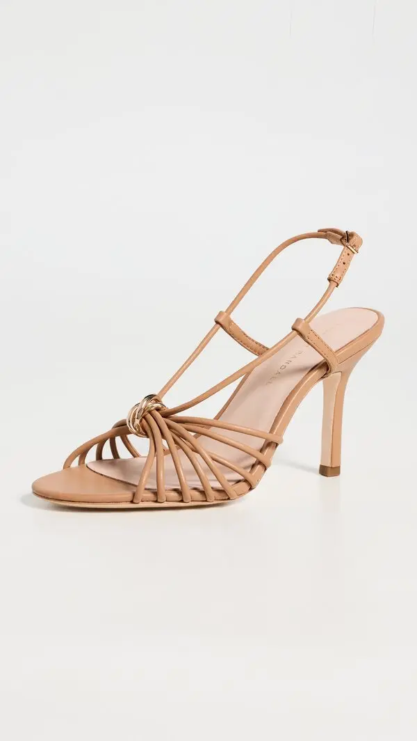 LOEFFLER RANDALL Mareka Strappy Heels - Dune