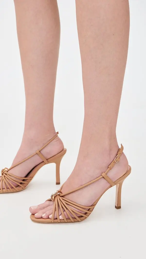 LOEFFLER RANDALL Mareka Strappy Heels - Dune
