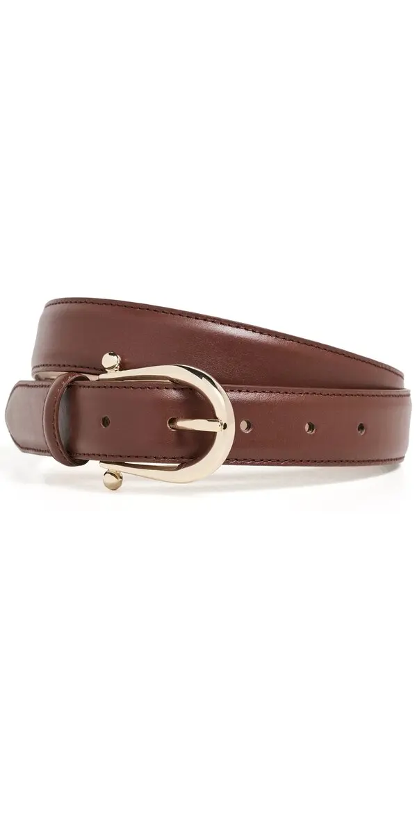 B-low The Belt Camille Leather Belt - Madeira Gold