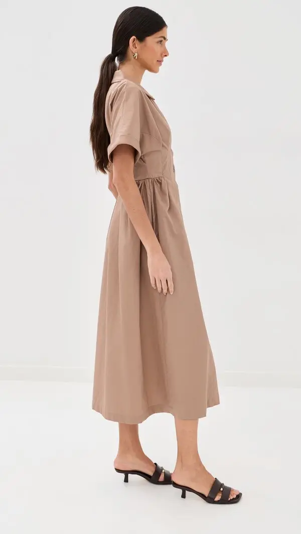 KIKA VARGAS Letitia Midi Dress