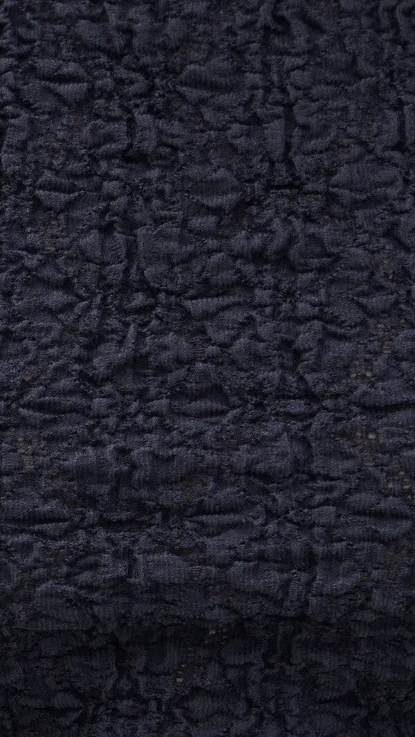 Veronica Beard Selah Smocked Tank - Navy