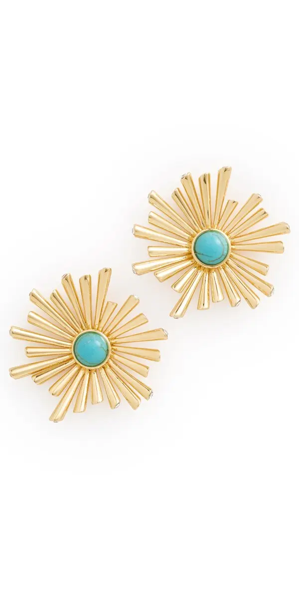 Mignonne Gavigan Antonia Stud Earrings - Blues