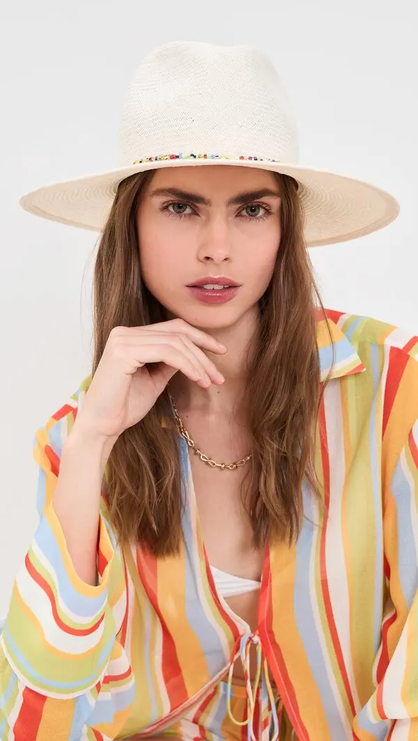 Hat Attack Charlotte Raffia Traveler Hat