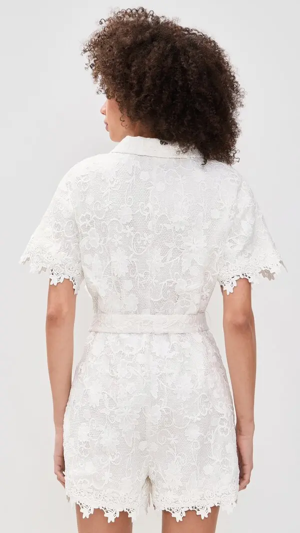 Line & Dot Tosca Lace Romper