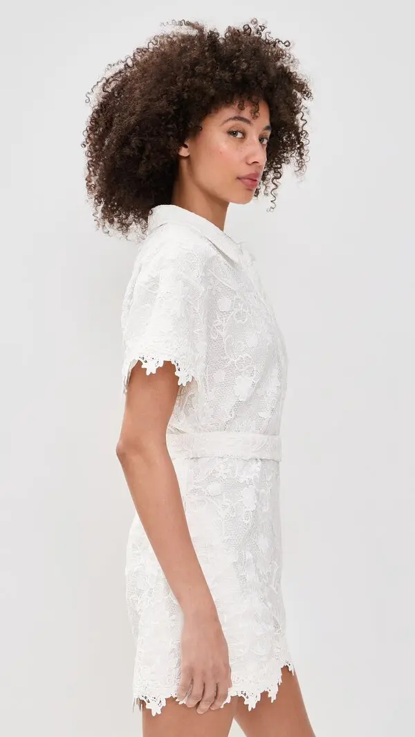 Line & Dot Tosca Lace Romper