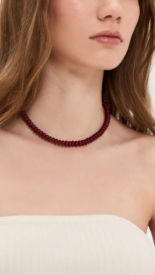 Shashi Gemstone Beaded Necklace