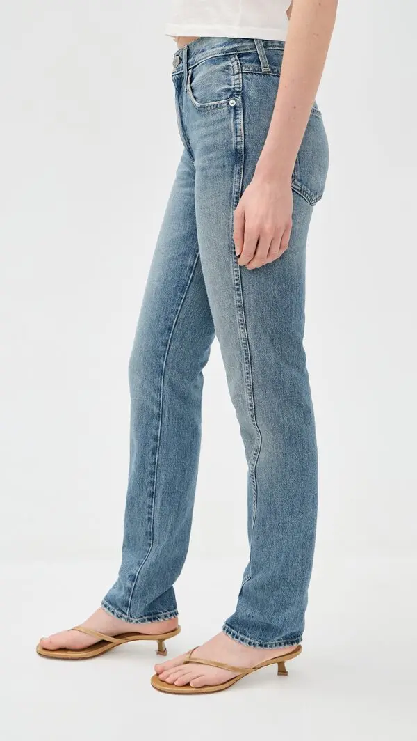 AMO Mira Straight Leg Jeans - Sway