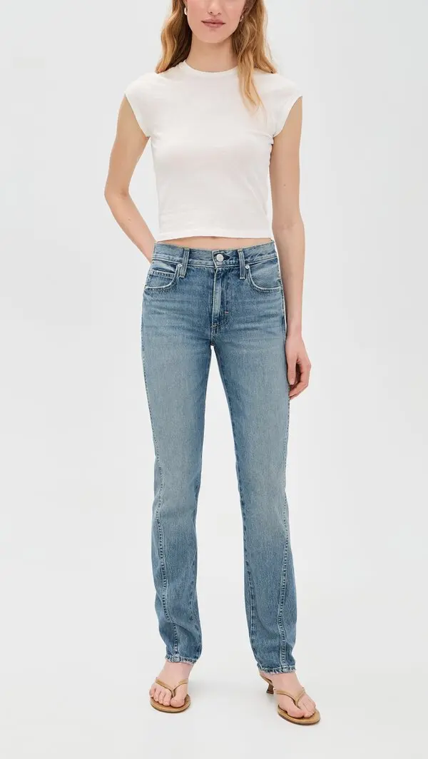 AMO Mira Straight Leg Jeans - Sway