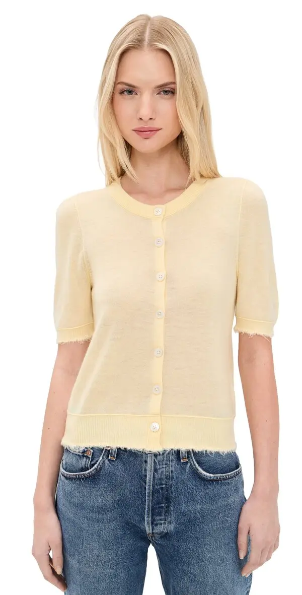 RE/DONE Cashmere Cardigan