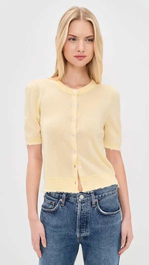 RE/DONE Cashmere Cardigan