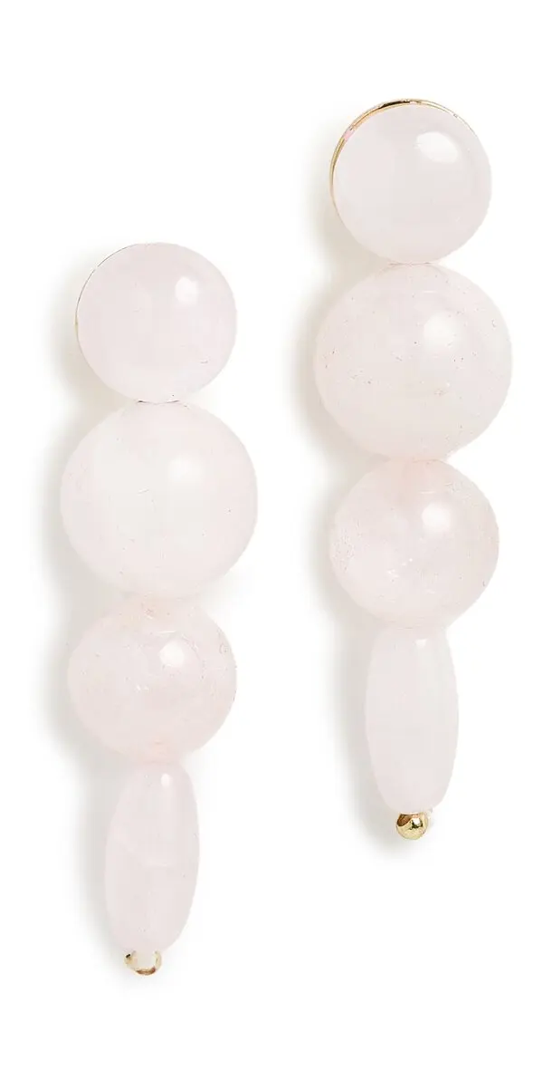 Baublebar Fatima Drop Earrings - Pink