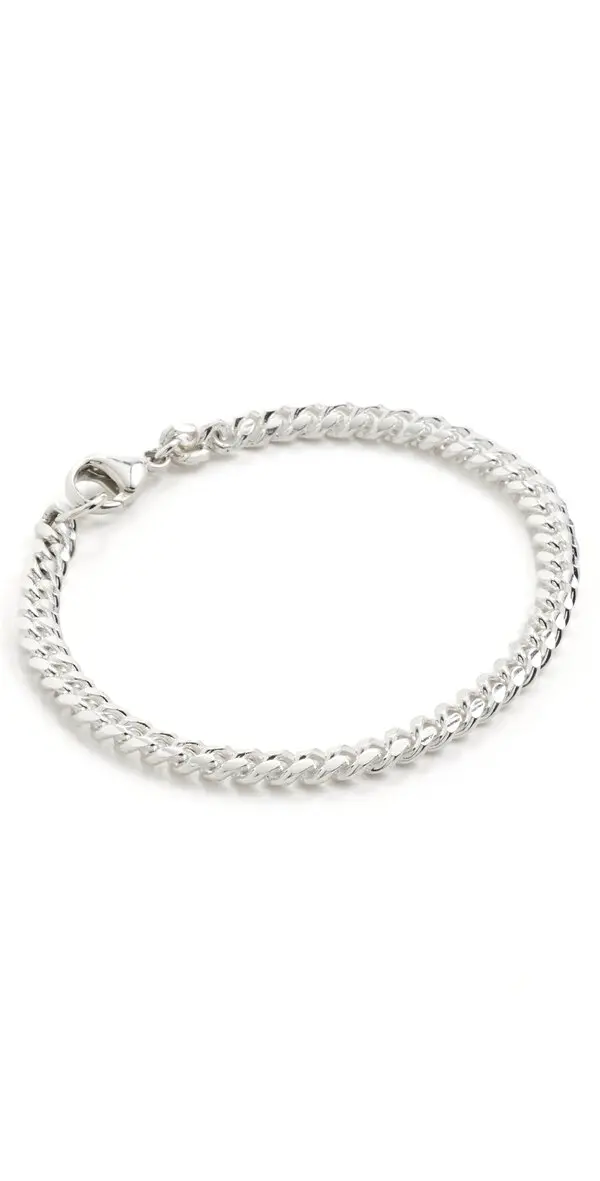 Zoe Chicco Curb Chain Bracelet - Sterling Silver