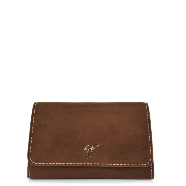 GIUSEPPE ZANOTTI Cleopatra Mini Clutch - Brown