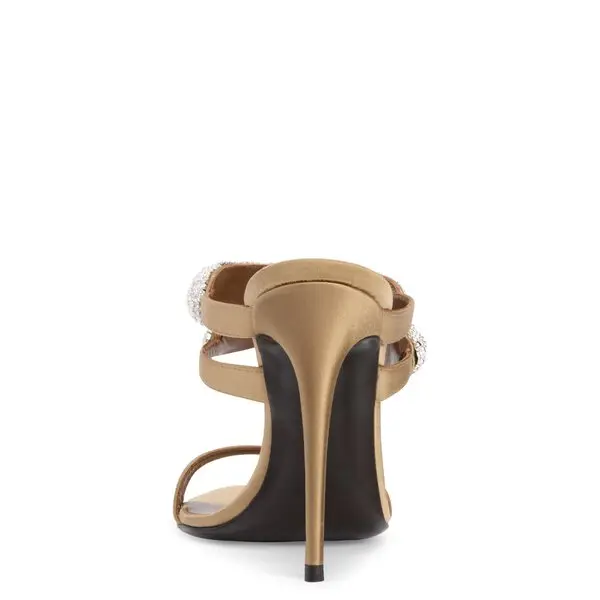 GIUSEPPE ZANOTTI Elise Soiree 105 Mules - Light_brown