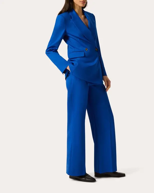 ARGENT Seasonless Wool Double-breasted Blazer