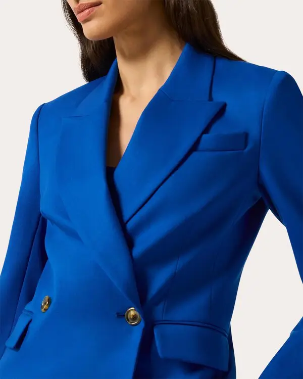 ARGENT Seasonless Wool Double-breasted Blazer