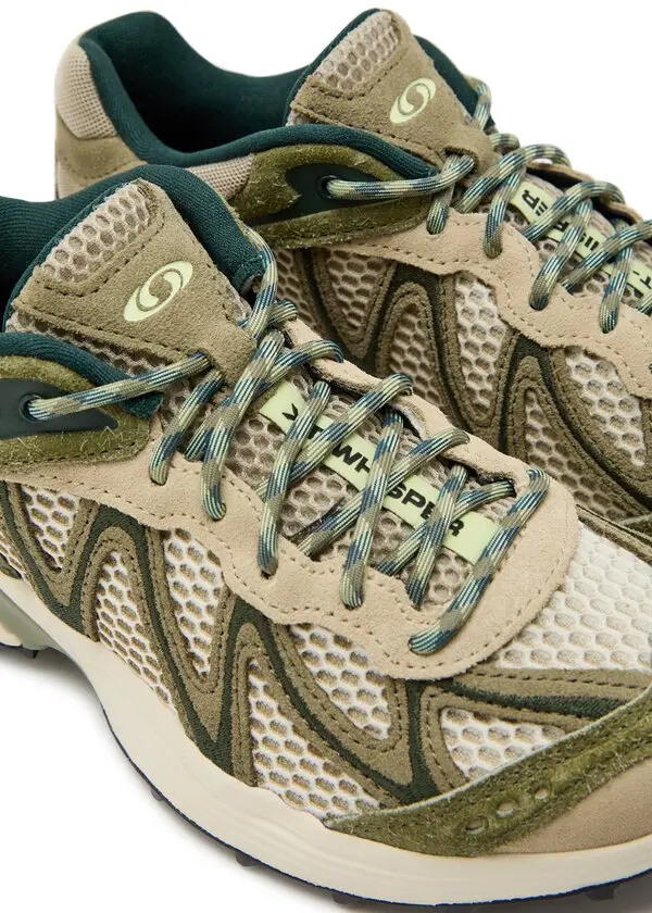 SALOMON Xt-whisper Embroidered Mesh-knit Sneakers
