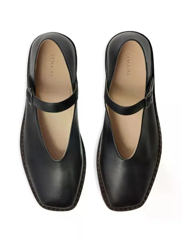 LEMAIRE Buckle Strap Ballerinas