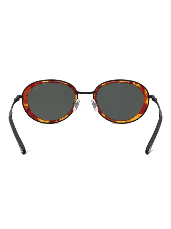 DIESEL® Oval Frame Sunglasses - Black