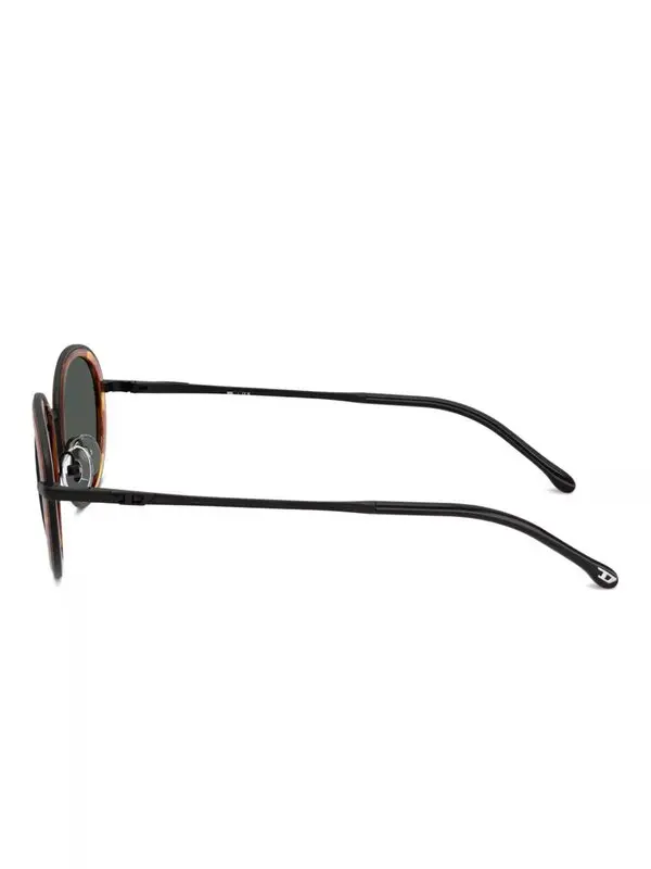 DIESEL® Oval Frame Sunglasses - Black