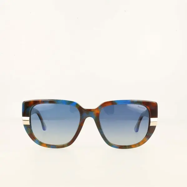 Champion Polarized Cat-eye Sunglasses - Navy Tort