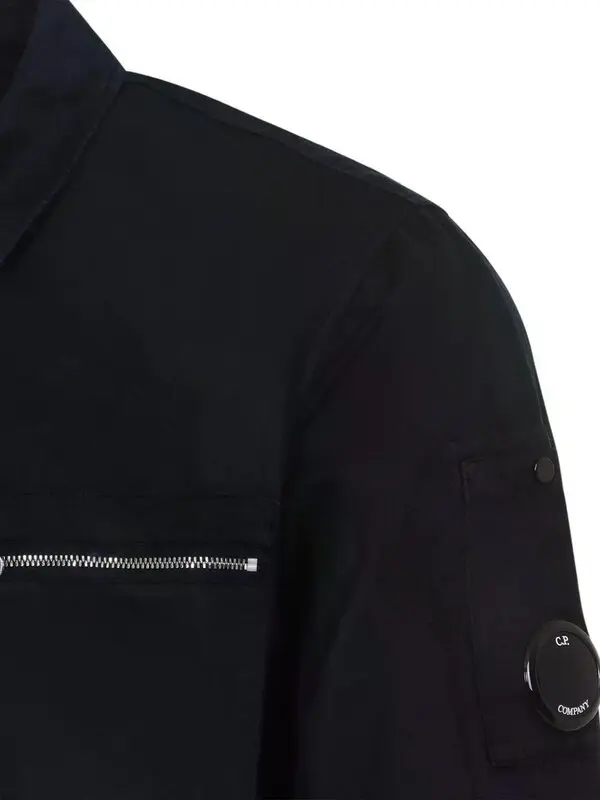 C.P. COMPANY Zip-up Shirt - Blue